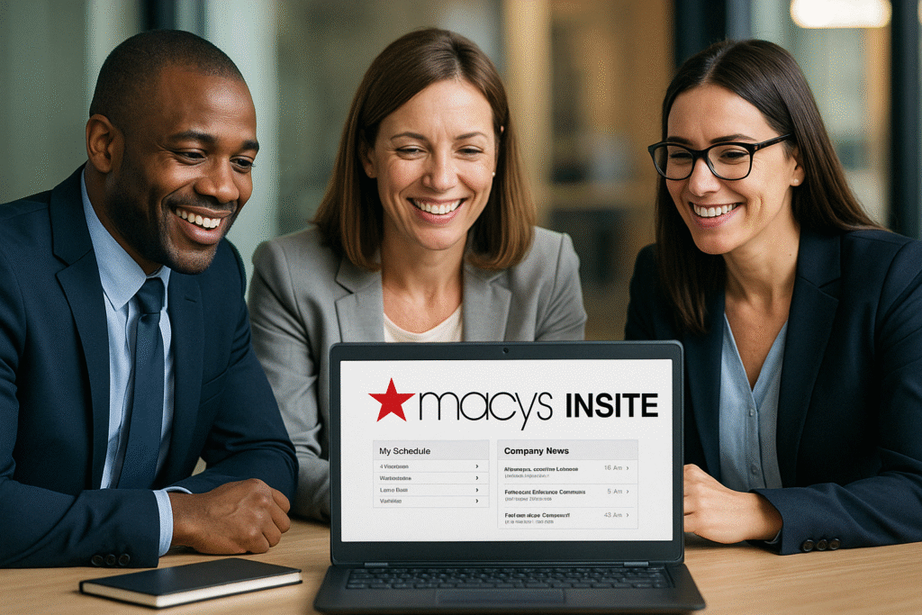 Macys Insite Portal Secure Empowering & Employee-First